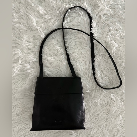 Kara | Bags | Kara Black Leather Mini Crossbody Bag Handbag | Poshmark